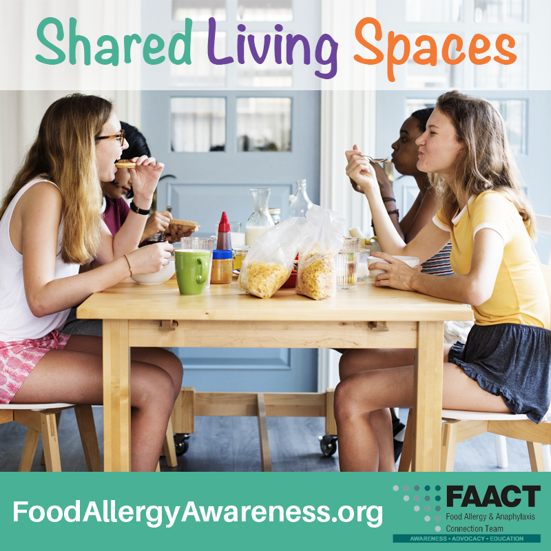 Adults with Food Allergies - Shared Living Spaces | FAACT