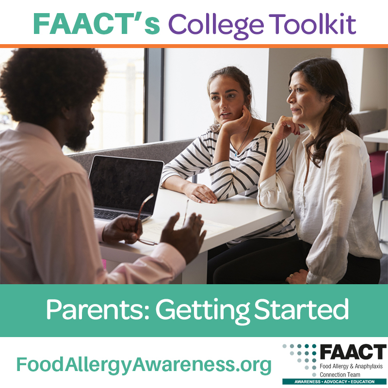 College Resource Center - For Parents/Caregivers - Getting Started | FAACT