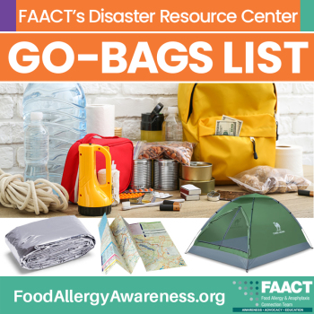 Disaster Resource Center - Go-Bag List | FAACT
