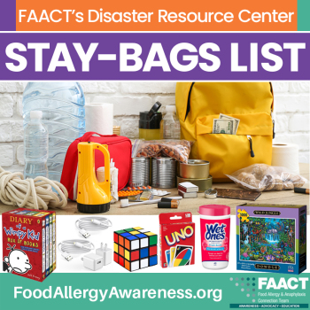 Disaster Resource Center - Stay-Bag List | FAACT