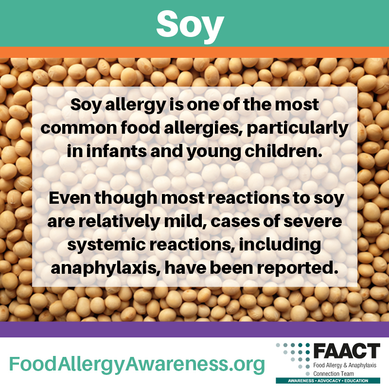 Food Allergy & Anaphylaxis - Food Allergens - Soy | FAACT