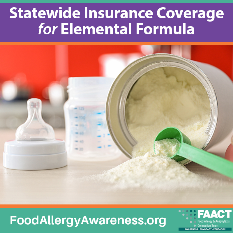 Living with Food Allergies - Statewide Insurance Coverage for Elemental ...