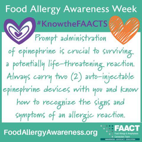 Living with Food Allergies - Food Allergy Awareness Initiatives - Food ...